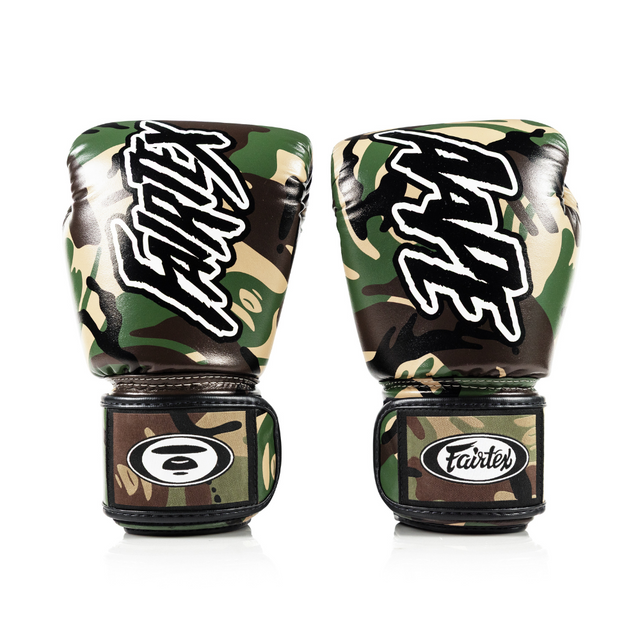 Fairtex x AAPE Limited Edition Boxing Gloves - Fairtex Thailand