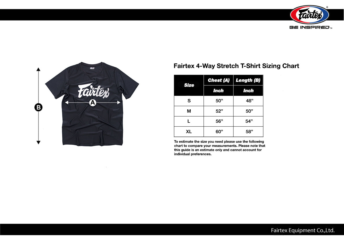 เสื้อยืดโลโก้แฟร์เท็กซ์ - Fairtex Thailand